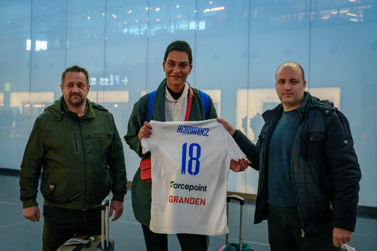 Alba Hernandez, nová posila VKP - VK SLOVAN Bratislava
